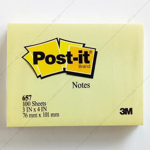 Jual post it note sticky notes 3M 657 yellow - Jakarta Selatan - Alif ...