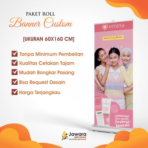 Jual CETAK CUSTOM ROLL UP BANNER + TIANG TERMURAH MALANG - Kota Malang ...