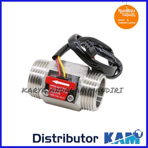 Jual Water Flow Sensor water heater 3/4" Flow Sensor Air 3/4 inch ...