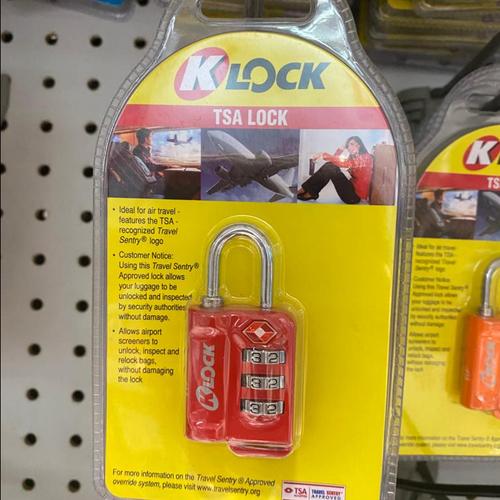Jual Gembok Koper password K-Lock Tsa Gembok Dengan Kombinasi 3 Nomor ...