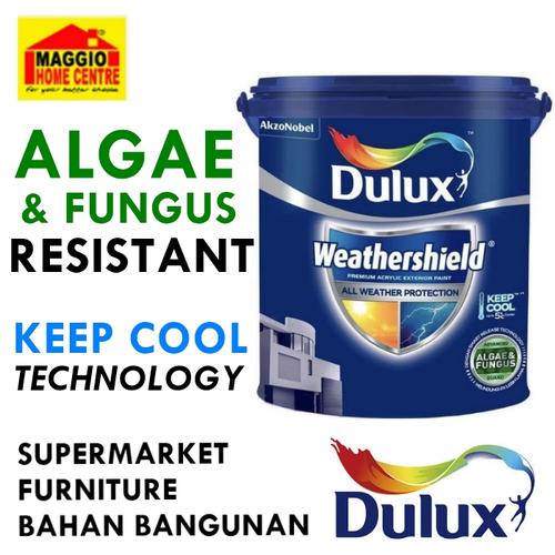 Jual CAT EKSTERIOR - CAT TEMBOK DULUX - WEATHERSHIELD PRO 2,5L - DULUX ...