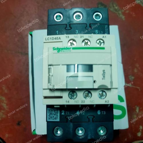 Jual Kontaktor / Contactor Schneider 60A 220V LCID40A / LC1D40AM7 ...