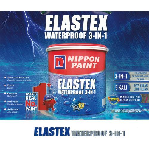 Jual CAT ANTI BOCOR NIPPON PAINT-ELASTEX WATERPROOF 3 IN 1 (TINTING 1KG) - Kab. Tangerang ...