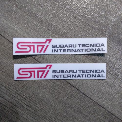 Jual Sticker Otomotif Subaru STI Subaru Tecnica International - Kota ...