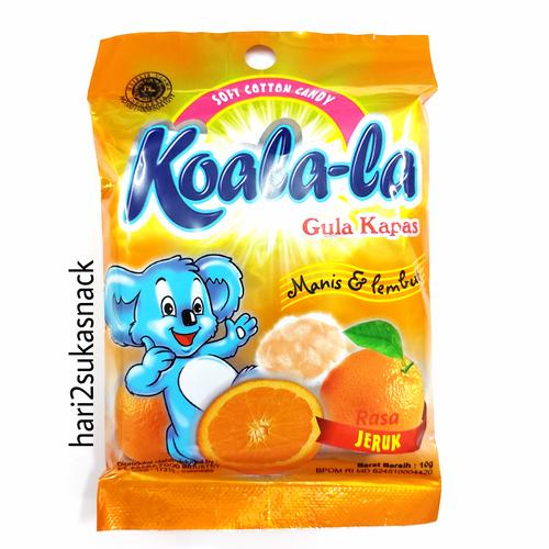 Jual Koala-la Koalala Permen Gula Kapas Rasa Jeruk - Jakarta Barat ...