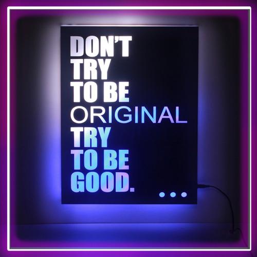 Jual LED RGB HIASAN DINDING SIMPLE | KATA KATA | DEKORASI RUMAH DAN ...