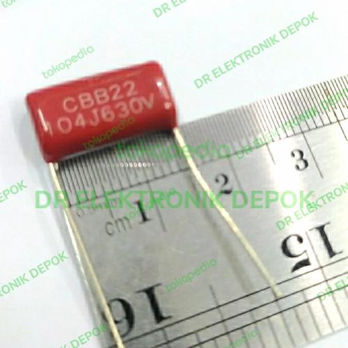Jual Milar mylar Kapasitor Capasitor 104j 104 100nF 100 nF 630 volt ...