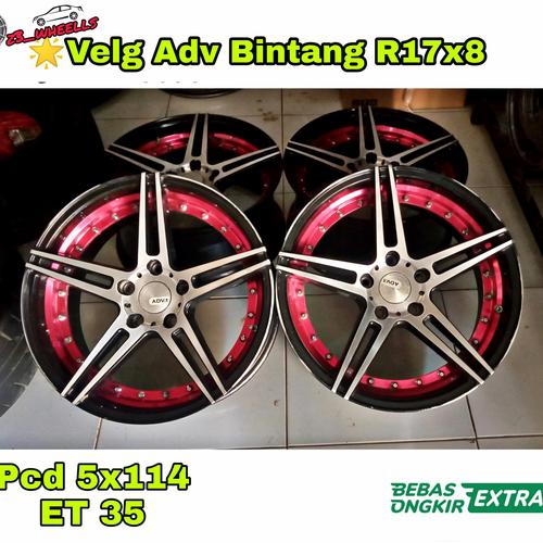 Jual Velg Mobil Ring 17 Bintang Pcd 5x114 Buat Rush Terios Xpander Innova - ring 17 - Kab. Bogor ...