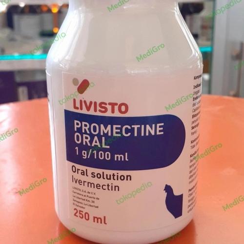 Jual Promectine Oral 250ml Obat Gurem dan Cacing Untuk Unggas - Kab ...