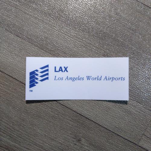 Jual Sticker Airport LAX Los Angeles International Airport - Kota ...