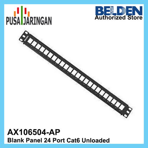 Jual AX106504-AP BELDEN Shielded Blank Panel 1U, 24 Port, Empty Unloaded - Jakarta Pusat - Pusat ...