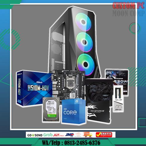 Jual PC CPU Intel Gen 11 Core i5 11400 Ram 8GB SSD 240GB HDD 1TB ...