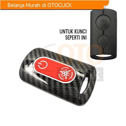 Jual Cover Remote Sarung Kunci Smartkey Carbon Case Yamaha NMAX Aerox ...