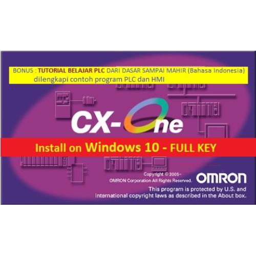 Jual Omron CX-ONE V4.60 (Support CP2E) Full Version + License Key - Kab ...