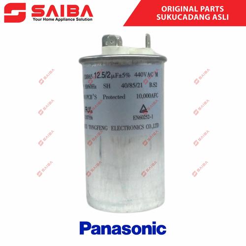 Jual Kapasitor AC Panasonic 1/2Pk (Capacitor Ac) Original Asli 12,5+2uf ...