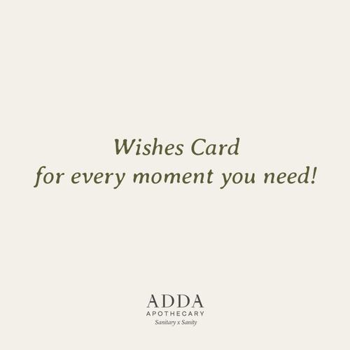 Jual Custom Wishes Card by ADDA Apothecary - Empty HBD Card - Kota ...