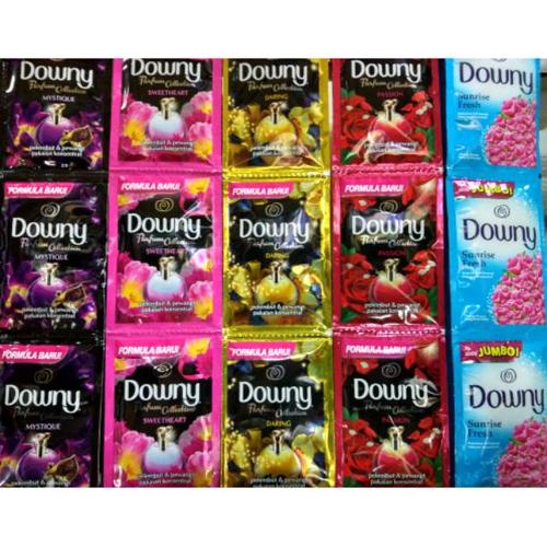 Jual Downy Sachet Kemasan 1000 [22 mL x 6 sachet / 1 Renteng] Biru ...
