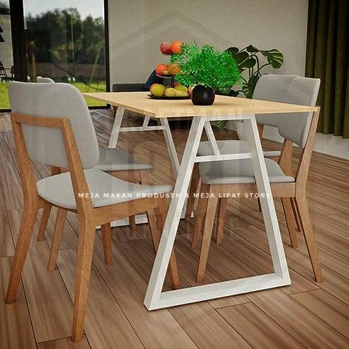 Jual Meja Restoran Minimalis Cafe / Meja Makan Keluarga / Meja Ruang ...