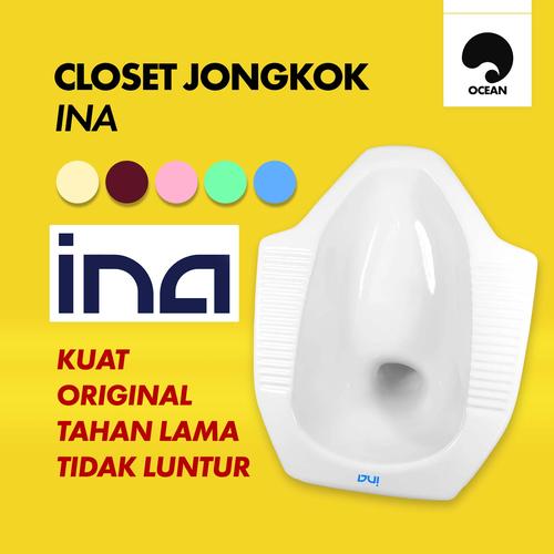 Promo CLOSET / KLOSET JONGKOK WC TOILET INA Sanitary Ware | C-2 - OCEAN ...