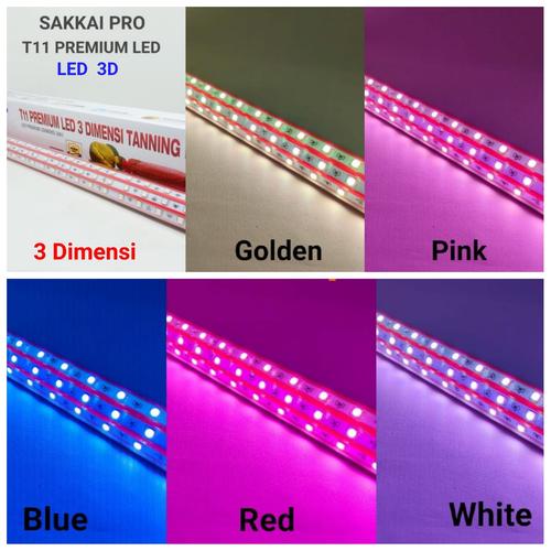 Jual LAMPU LED SAKKAI PRO T11-1200 LAMPU TANING 3 DIMENSI AQUARIUM ...