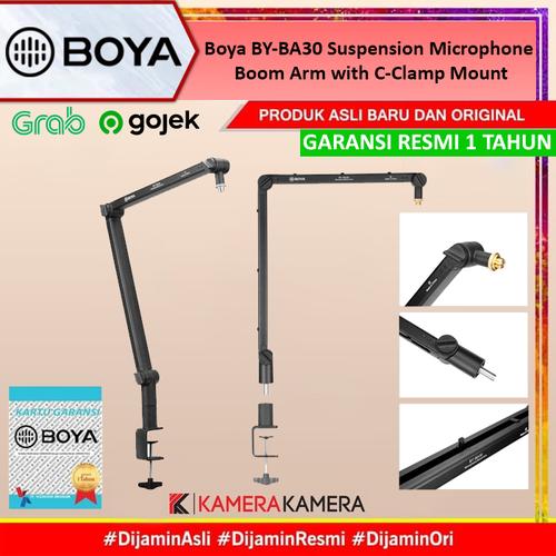 Promo Boya BY-BA30 Suspension Microphone Boom Arm with C-Clamp Mount Cicil 0% 3x - Jakarta Pusat ...