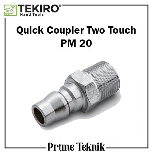 Jual Air Quick Coupler Plug 20 PM Tekiro Coupler PM20 - Kota ...
