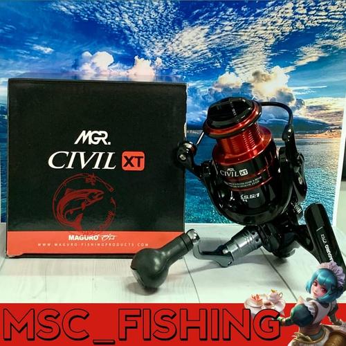 Jual Reel Maguro Civil XT 2021 uk 1000,2000,3000,4000,5000,6000,8000 ...