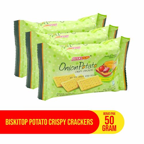 Jual biskitop onion potato crispy crackers - Kab. Sidoarjo - toko ...