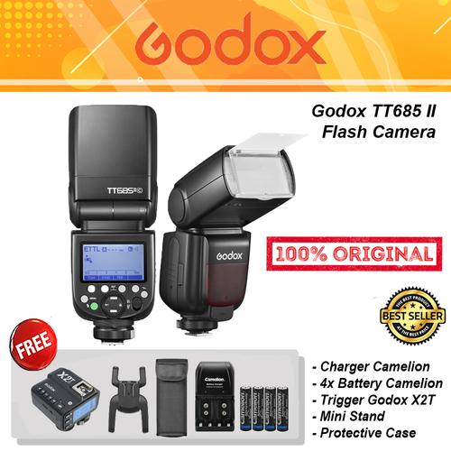 Promo Godox TT685II Flash for Cameras Canon Nikon Sony Fujifilm TT685 ...