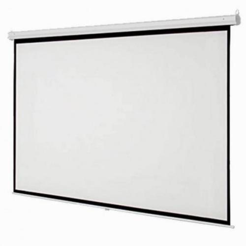 Promo Layar Proyektor 84 inci gantung Layar Projector Screen projector ...