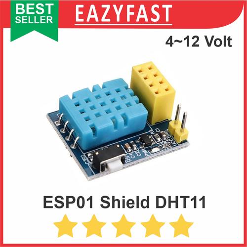 Jual ESP8266 ESP01 DHT11 Board Temperature Humidity Sensor Wifi IoT ...
