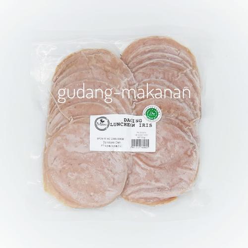 Jual Smoked Beef Ham Maleo Luncheon Slice | Daging Sapi Asap 500 Gram ...