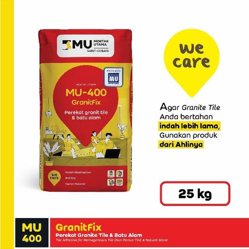 Jual MORTAR MU 400 PEREKAT GRANITE TILE 25 KG - TF LGS - Jakarta Pusat ...