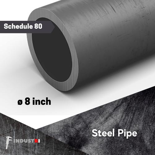 Jual Pipa Besi Sch 80 8 inch | pipa Schedule 80 per 1cm - Kota ...