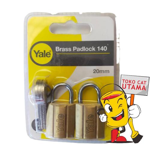 Jual Gembok YALE Brass Padlock 140 isi 2 - V140.20 - Kota Semarang ...