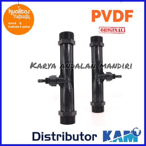 Jual venturi ozone injector 1,5 inch Injector Ozone generator PVDV ...