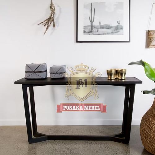 Jual console table, meja Konsul kayu, meja hias tembok kayu minimalis ...