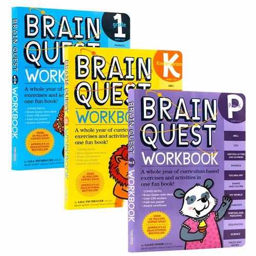 Jual Brain Quest Workbook - Grade - 1 - Jakarta Utara - CHILDREN BOOK ...