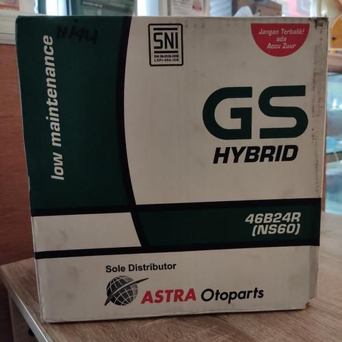 Jual GS Battery Aki Mobil 46B24R NS60 12V 45Ah Low Maintenance Produk ...
