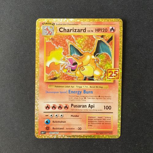 Jual Pokemon Charizard Promo 25th Anniv - Jakarta Utara - Lone Wolf ...
