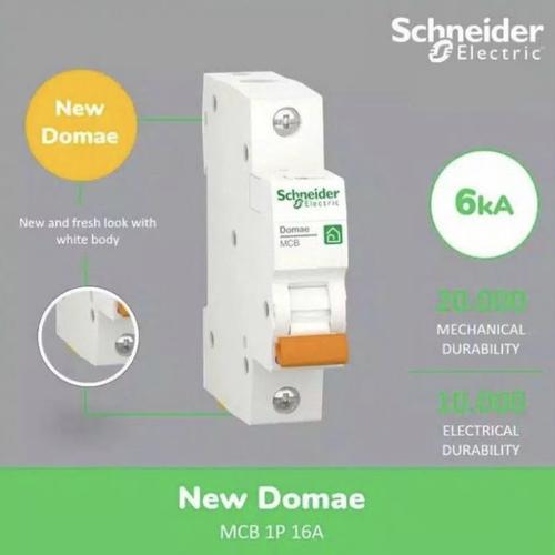 Jual SCHNEIDER MCB DOMAE 1P 32A MERLIN GERIN MG PEMUTUS ARUS - Kab. Deli Serdang - Fujiled ...