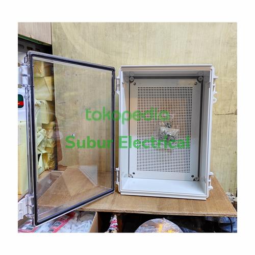 Jual HIBOX EN AT 2535( 250X350X150) transparan cantelan gembok junction ...