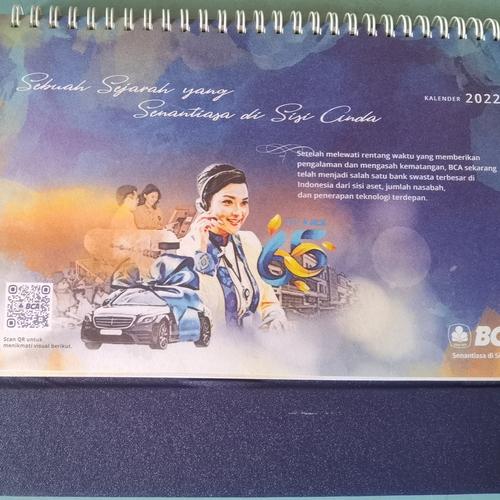 Jual 2022 BCA kalender bulanan - Kota Semarang - sinar fajar | Tokopedia
