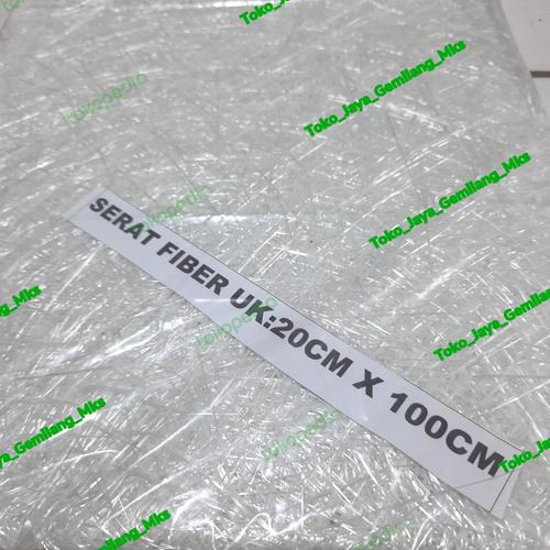 Jual Serat Fiber Lembaran Fiber Glass Matt ukuran 20cmx100cm pelapis ...