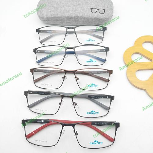 Jual Kacamata minus Plus frame kacamata Runner 8504 size 57-17-138 ...