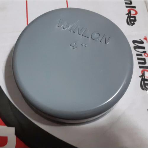 Jual PVC Dop 4 inch Dop 4" Plug 4 inch Plug 4" Polos tutup pipa 4 ...