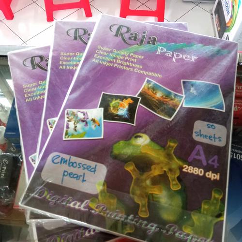 Jual kertas sertifikat a4 Raja paper 50lbr - Kab. Sleman - Erika Print ...