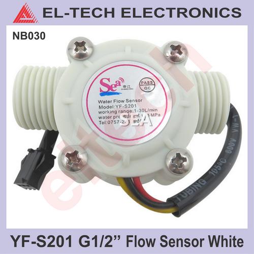 Jual YF-S201 G1/2 1/2 Inch Water Flowmeter Meter Sensor Debit Aliran ...