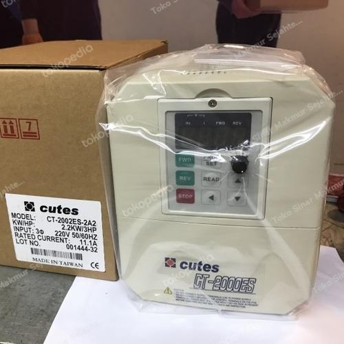 Jual Inverter cutes 2,3 kw 3 hp input 1 phase type Ct 2000ES-2A2 ...