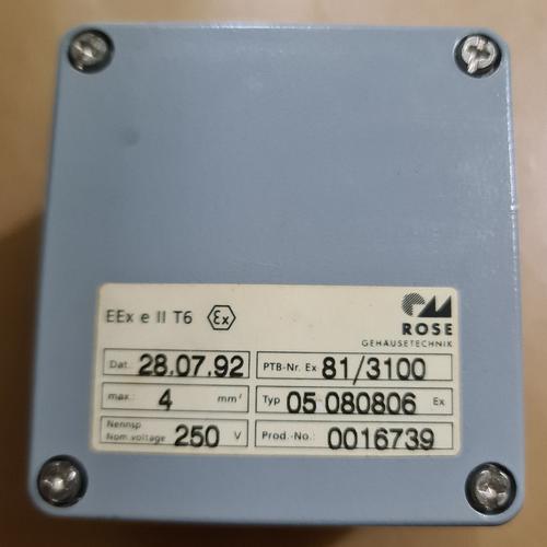 Jual Terminal Box Junction Exproof ATEX Besi 63 x 52 x 40 250V 4mm Rose ...